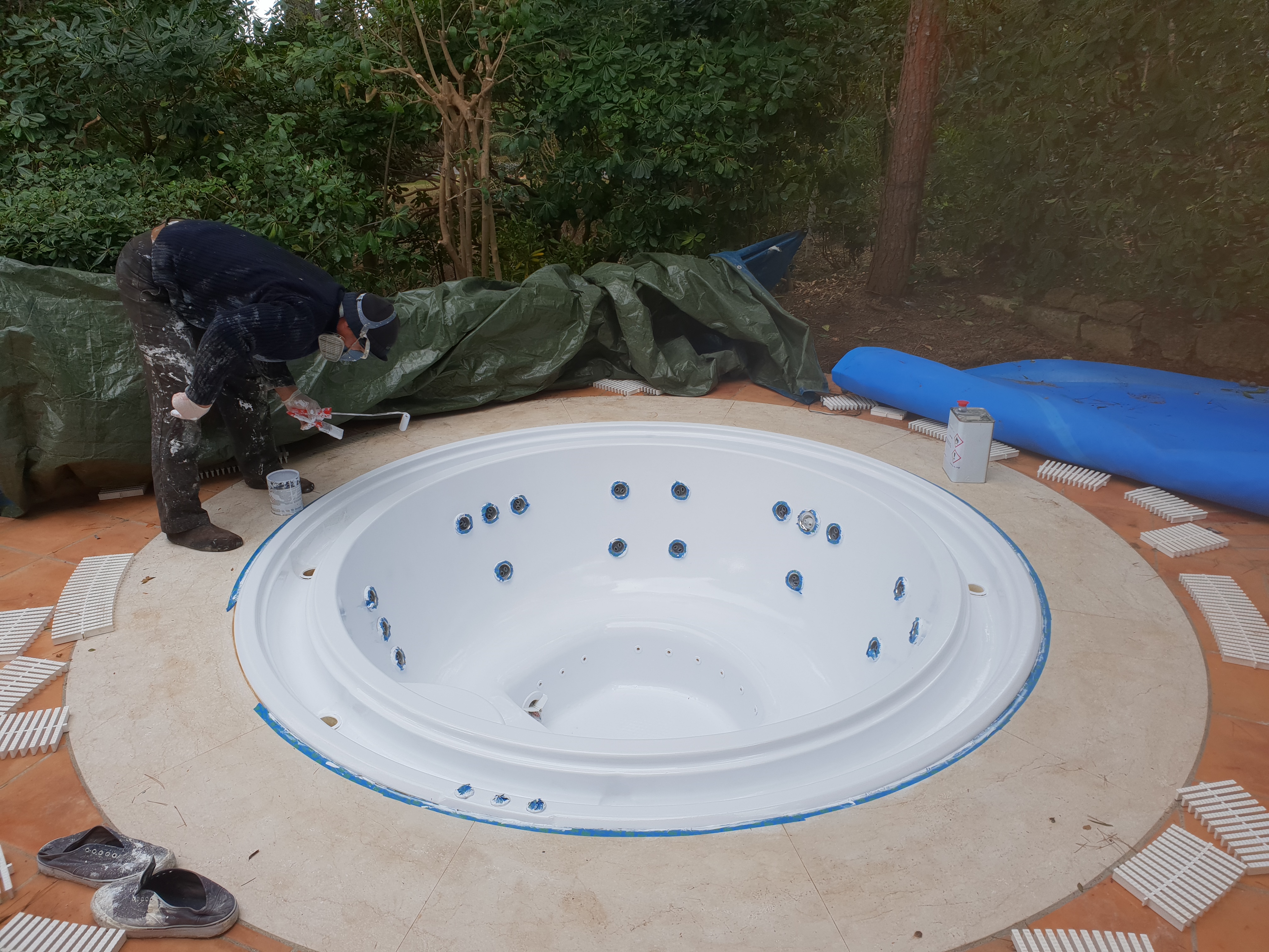 Rénovation de Spa - CAE Résine